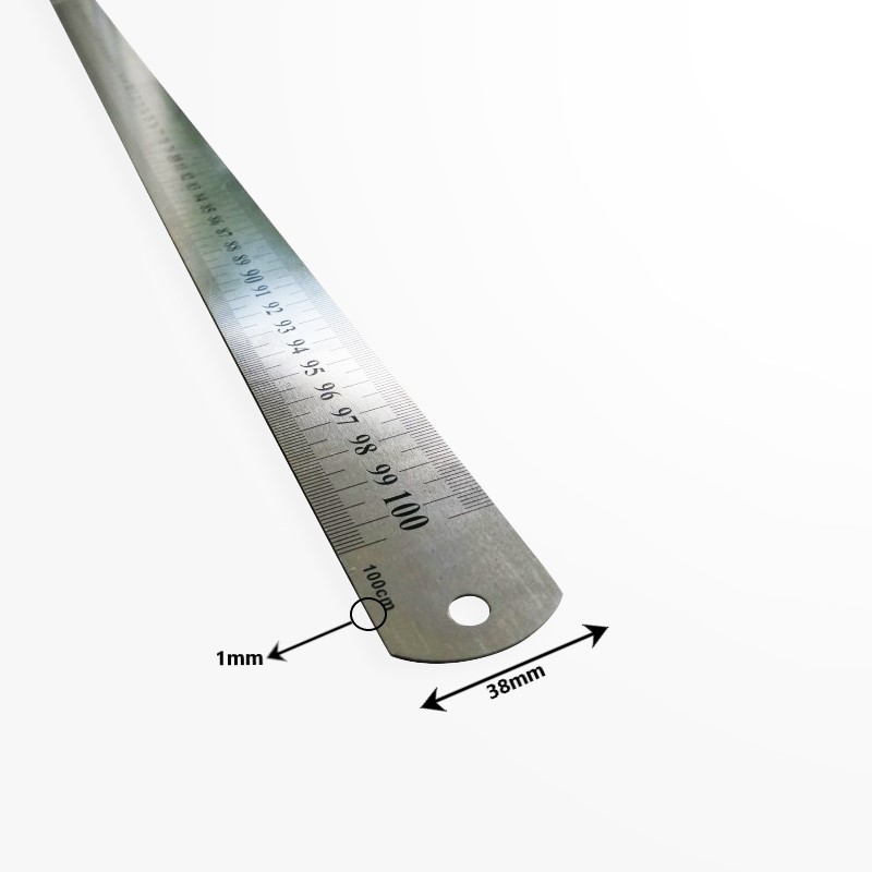 Steel Ruler 1 Meter